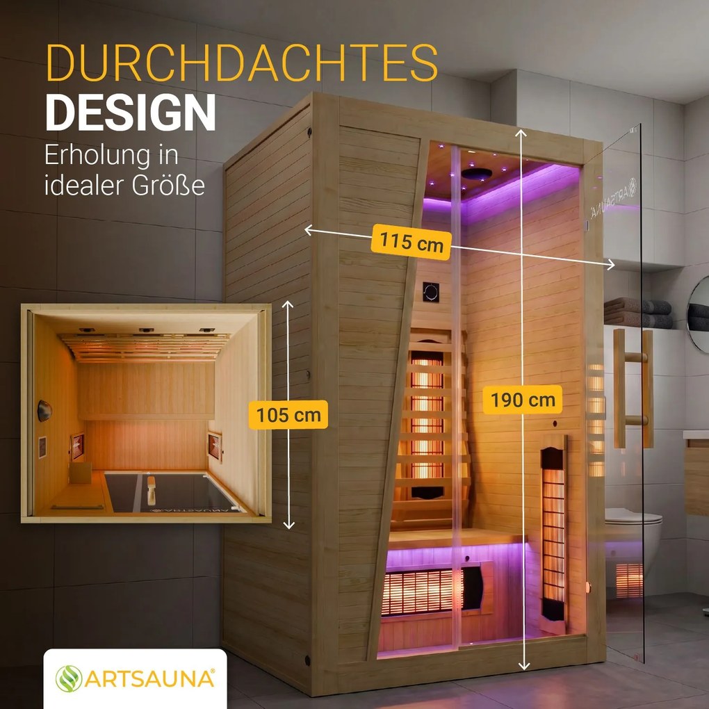 Artsauna Infrasauna Bergen 115