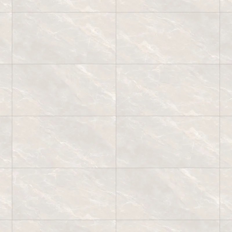 Mexen Brazilian Bílý zasklený rektifikovaný gres G1, podlahová-stěnová dlaždice 120 x 60 cm, lesk - TL131-120-060-01