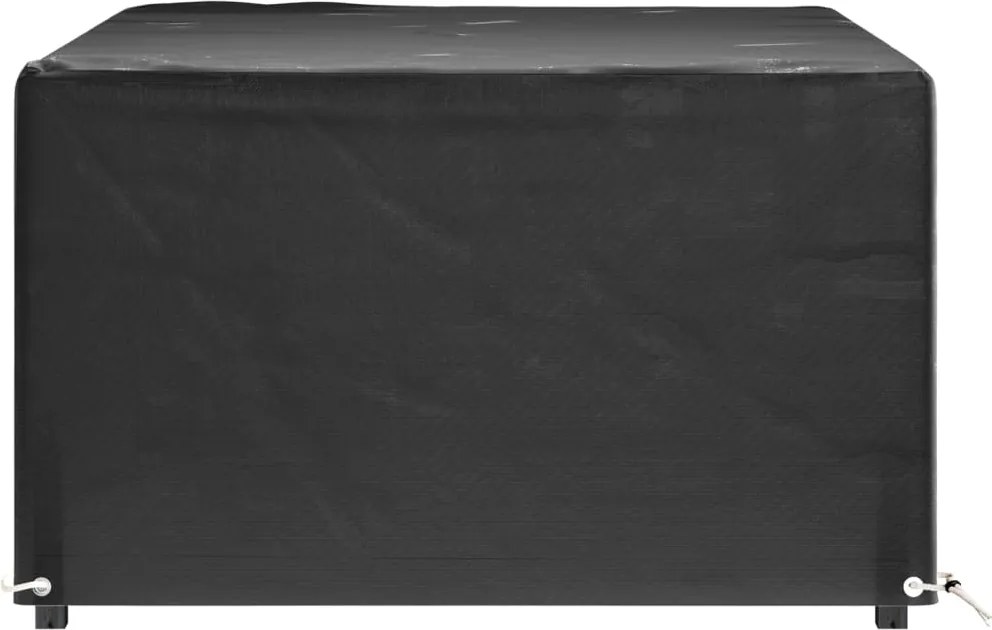 Plachty na zahradní nábytek 2 ks s 8 očky 180x135x80cm obdélník 3155348