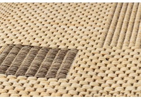 koberec SISAL FLOORLUX 20079 mais / káva velikost 140x200 cm | krásné koberce cz