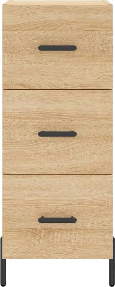 Skříň highboard dub sonoma 34,5 x 34 x 180 cm kompozitní dřevo 3200204