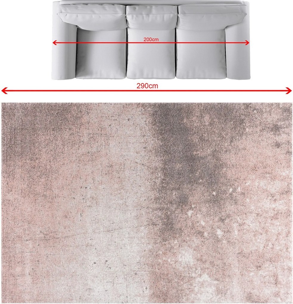 Koberec Softness cream rose 200x290cm