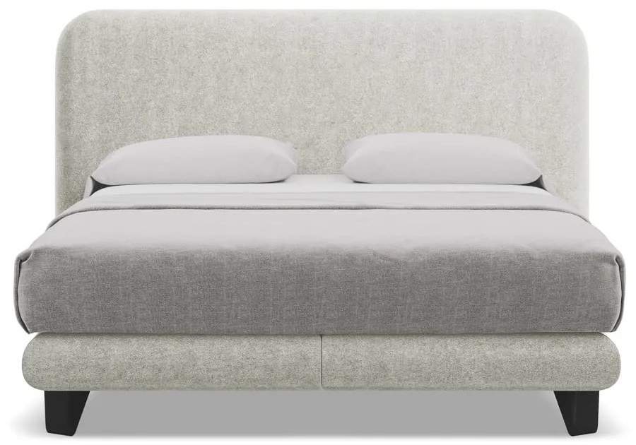 Béžová boxspring postel 180x200 cm Ilima – Makamii