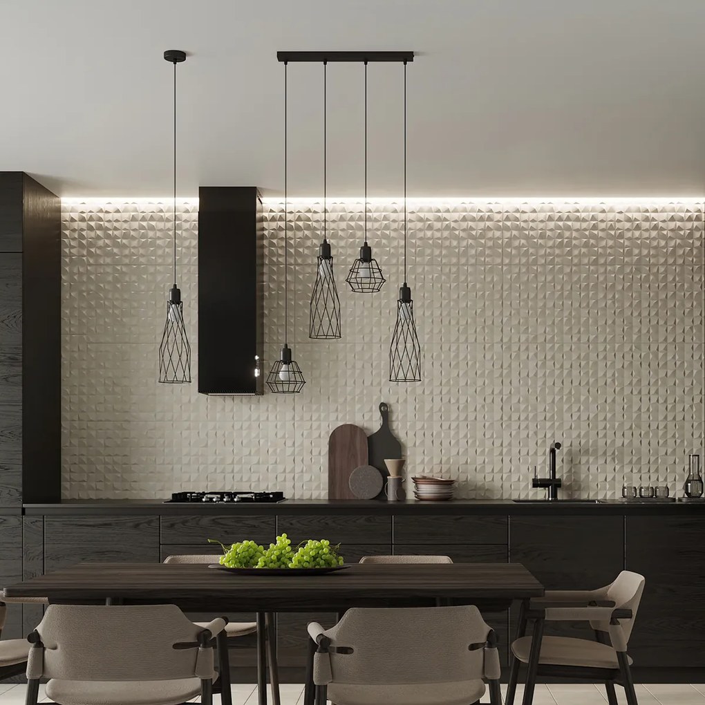 Sollux Lighting Nástěnné svítidlo SUBA černé
