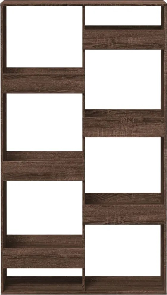 Dělicí stěna hnědý dub 100 x 33 x 175 cm kompozitní dřevo 3309579