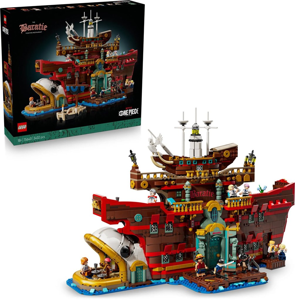 Lego® one piece 75640 plovoucí restaurace baratie 5702017818030