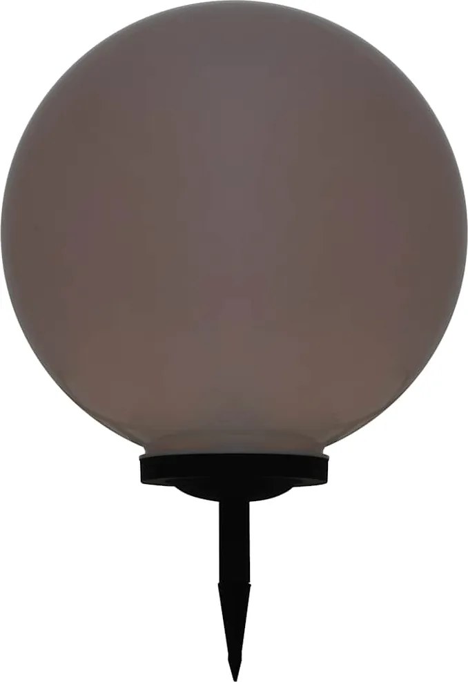 Zahradní solární lampy 2 ks LED kulovité 40 cm RGB 277129