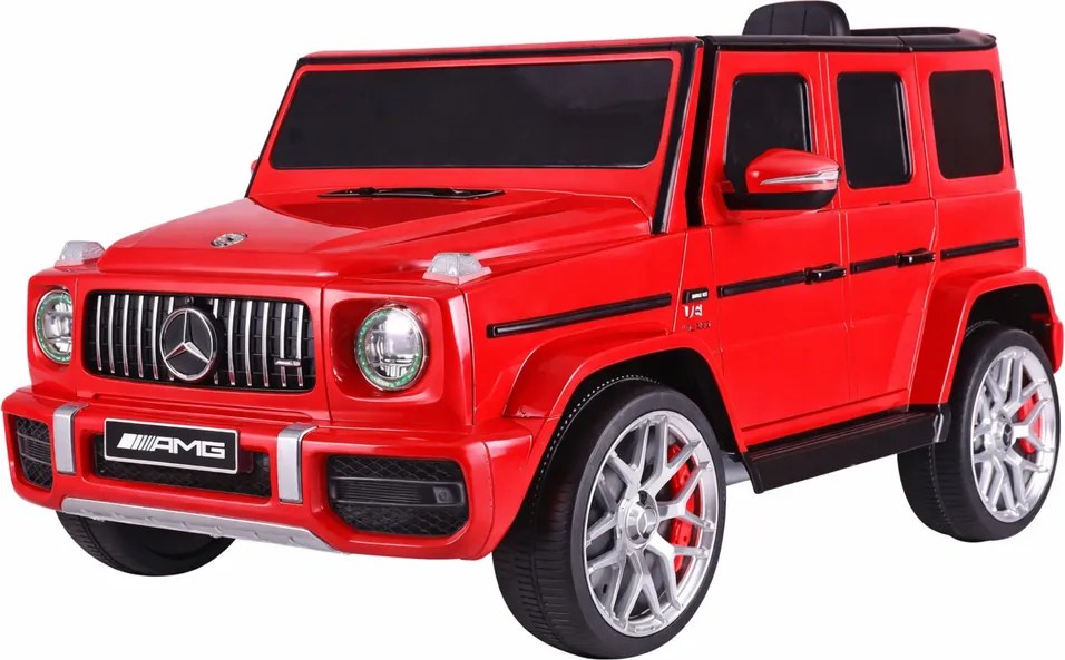 LEAN CARS Elektrické autíčko na baterie Mercedes G63 S306-1 červené