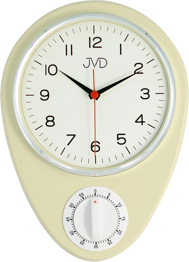 Klasické "retro" hodiny s mechanickou minutkou JVD HO365.2