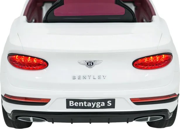 Elektrické autíčko Bentley Bentayga S bílé