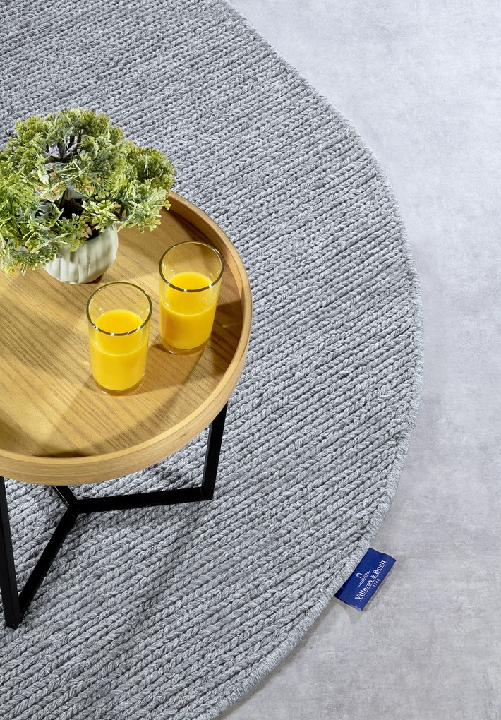 Villeroy & Boch Kusový koberec 106050 Silver ovál, 160x230 ovál, šedá, ložnice