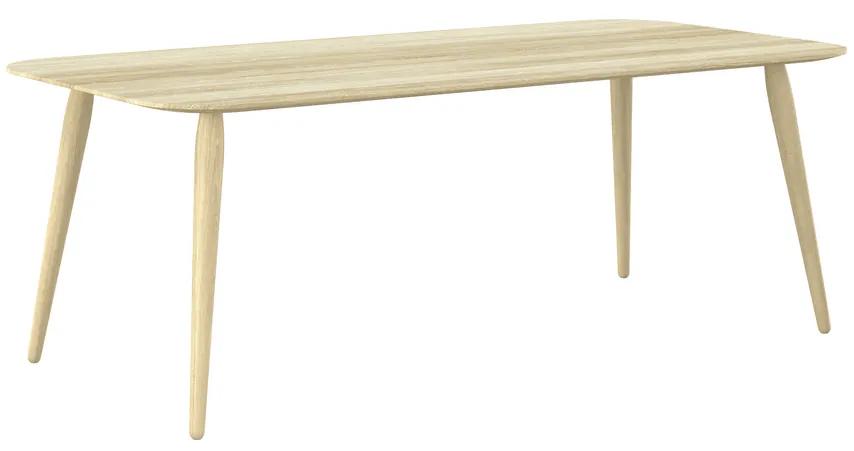 Odkládací stolek Play Rectangular z dubového masivu Rozměry:: 120x60x44cm, typ dřeva:: přírodní dub