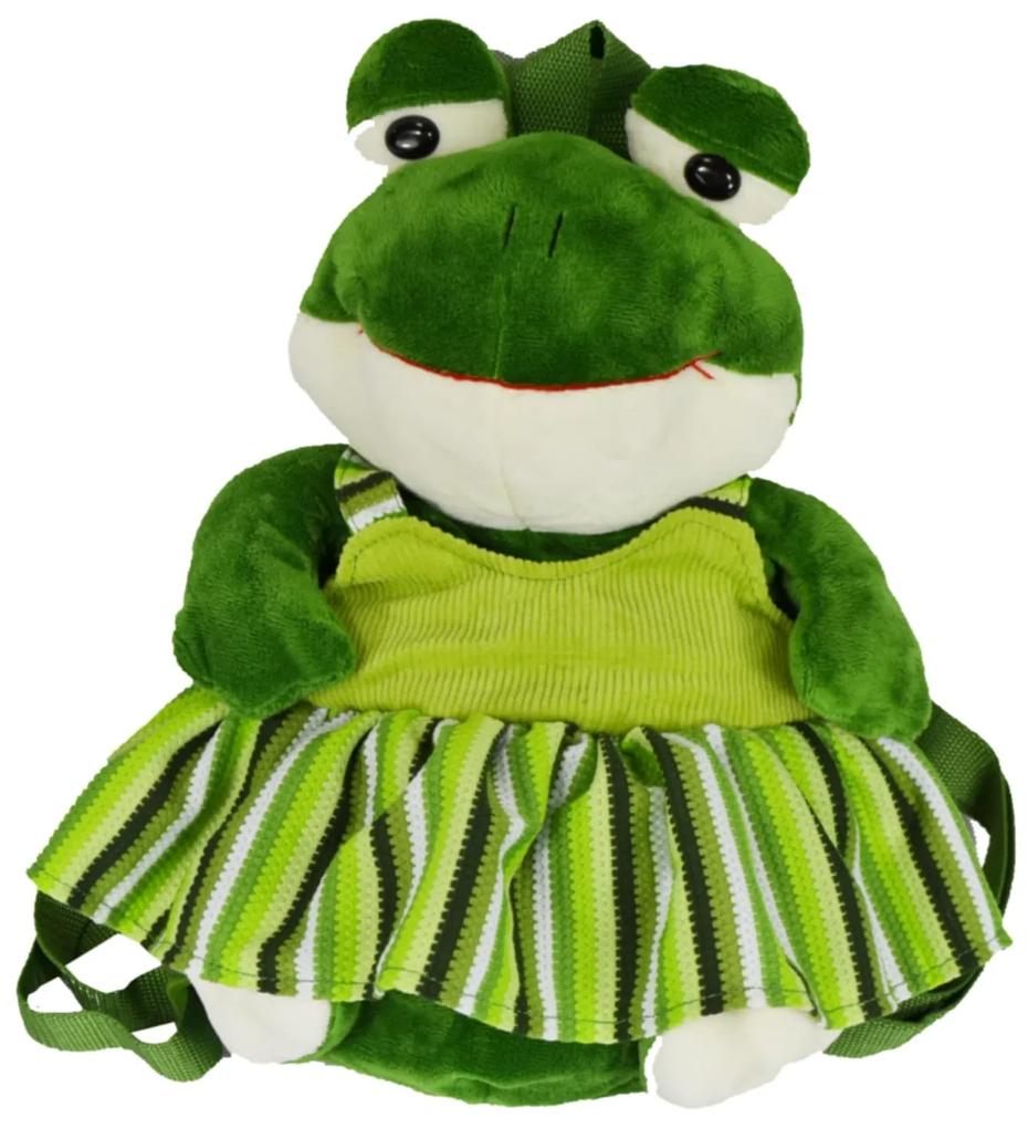 Dětský plyšový batoh - žába 2 | BIANO
