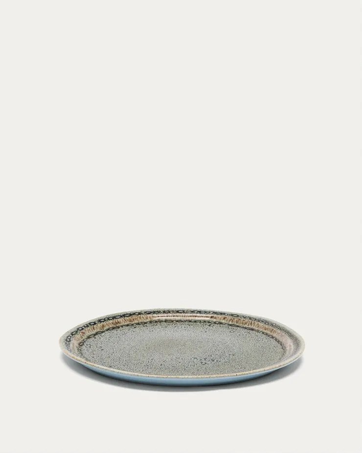 Šedý keramický talíř ø 28 cm Coval – Kave Home