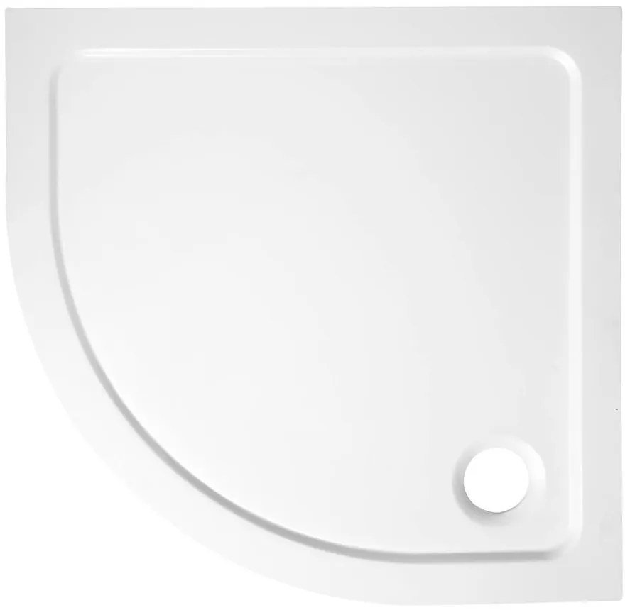 Gelco, AKCE čtvrtkruhová sprchová zástěna 900x900x1900mm, čiré sklo, AG4290