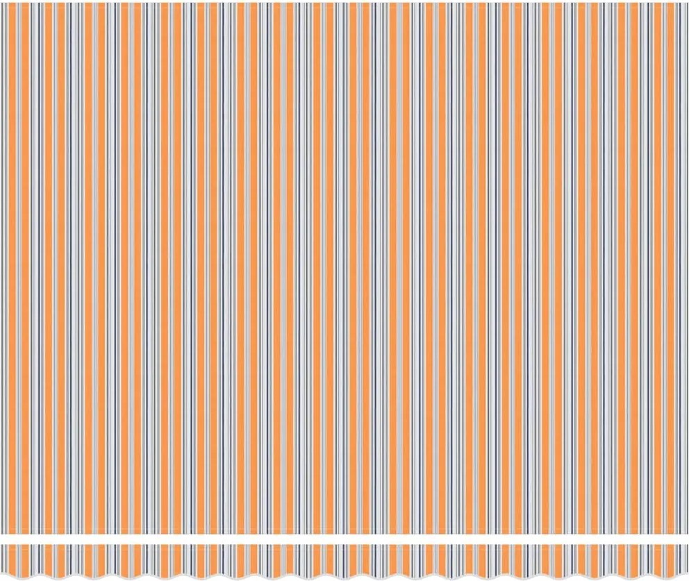 Stahovací markýza Vícebarevný 400 × 300 cm Polyester a hliník 3330563