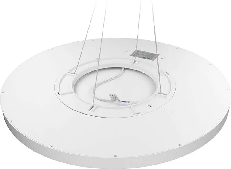 LED stropní světlo s dálkovým ovládáním Estela Low UGR - průměr 50 cm, bílá