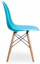 Židle DSW, sky blue (Buk)