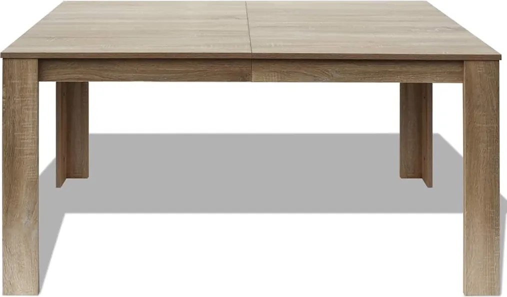 Jídelní stůl 140 x 80 x 75 cm dub 243055