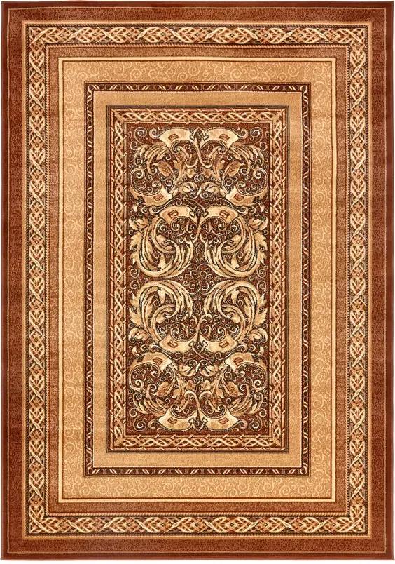 Kusový koberec Aralia světle hnědá 170 x 240 cm