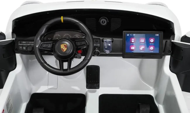 Elektrické autíčko Porsche 911 GT3 STRONG MP4 bílé