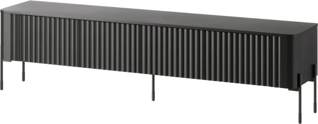 TV stolek Vera 190 cm černý