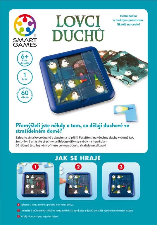 MINDOK HRA SMART Lovci duchů pro 1 hráče mn247