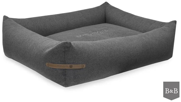 Bowl&Bone Republic Luxusní pelíšek pro psa Loft Graphite VELIKOST: Pro mini psa (vel. S) - 60 x 50 cm