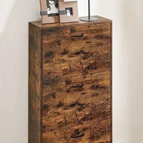 Botník výklopný rustikální hnědá, 120 x 60 x 24 cm LBC030X01V1