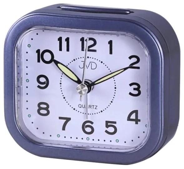 JVD Levný analogový ručkový budík JVD SRP8006.1 s osvětlením