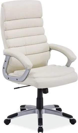 Kancelářská otočná židle Q-087 - béžová