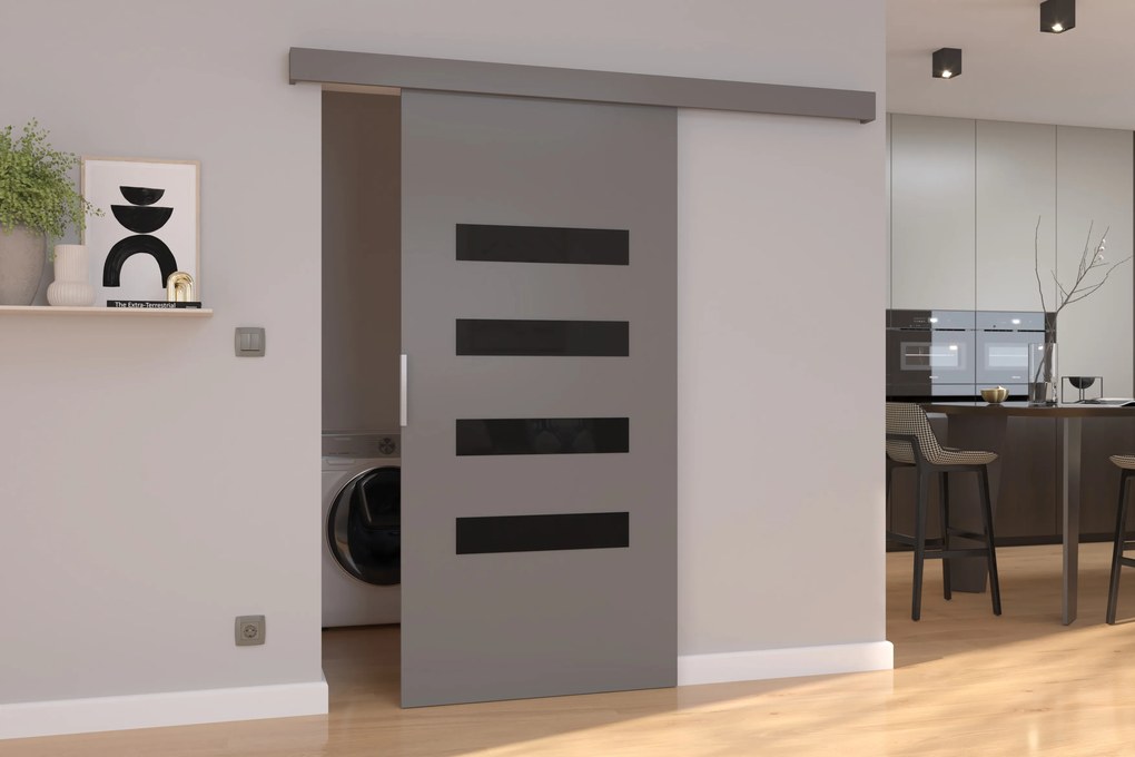 ADRK Furniture Posuvné nástěnné dveře FORLI 106 SD-FOR-G-106