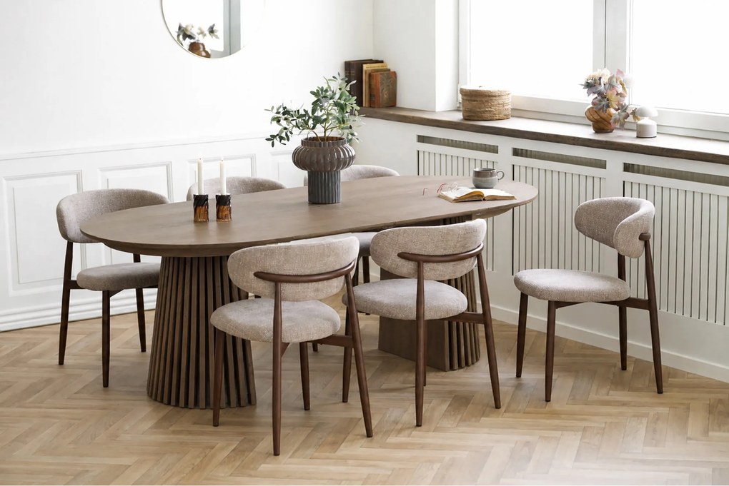 House Nordic Jídelní set OSAKA & LEVANTO 120×120 cm 7771006-S
