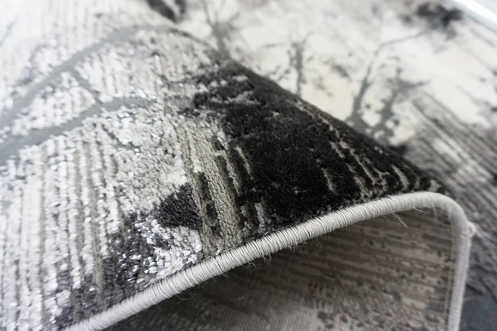 Berfin Dywany, Kusový koberec Zara 9662 Grey, 140x190, šedá, obývací pokoj