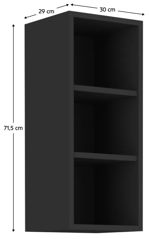 Horní skříňka ARAKA/MENZO/SIBER 30 G-72 Tempo Kondela