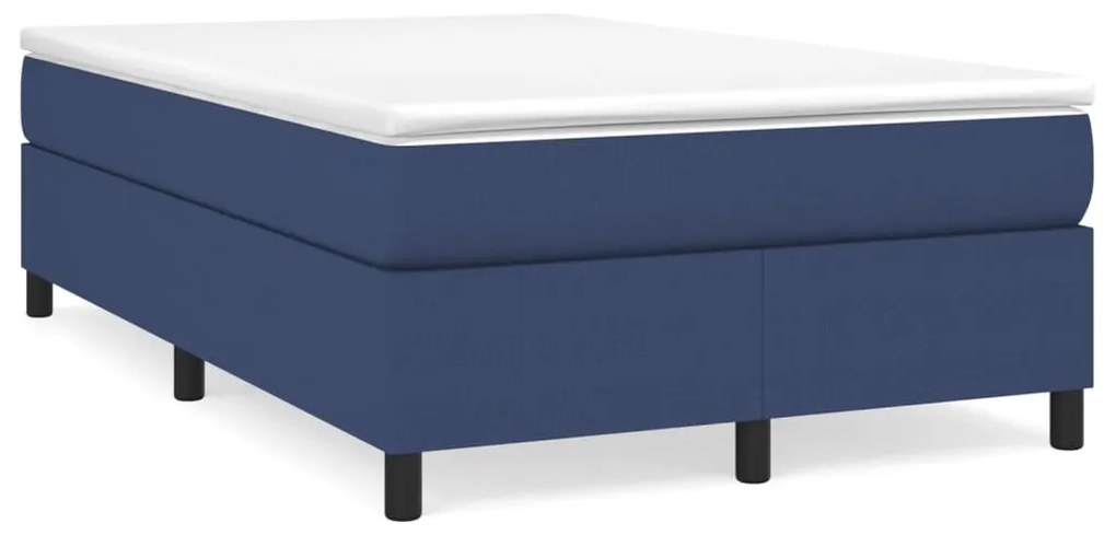 Box spring postel s matrací černá 120x190 cm textil 3269689