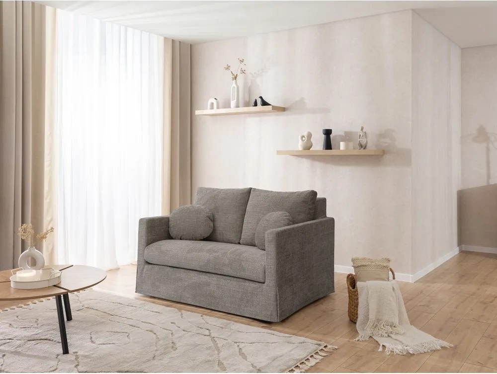 Šedý 2místný potah Paphos – Ropez