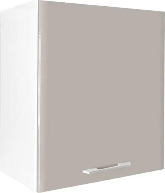 Horní skříňka IN MDF VA 60/68 1V - cashmere lesk