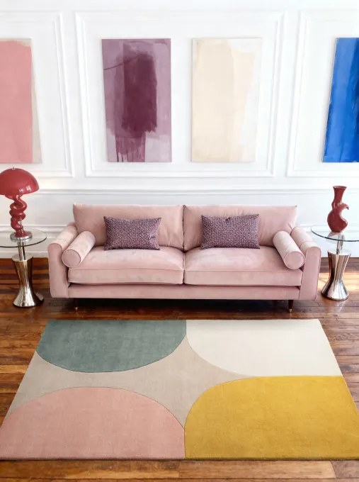 Koberec Ted Baker Westminster Cecil béžový / vícebarevný