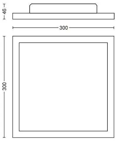 Philips - LED Stmívatelné stropní svítidlo Hue AURELLE LED/19W/230V + DO