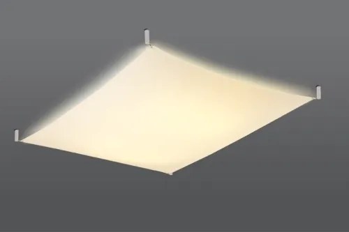 Stropní svítidlo SOLLUX Luna 3 G13 6x9W bez zdroje tkanina bílá SL.0739