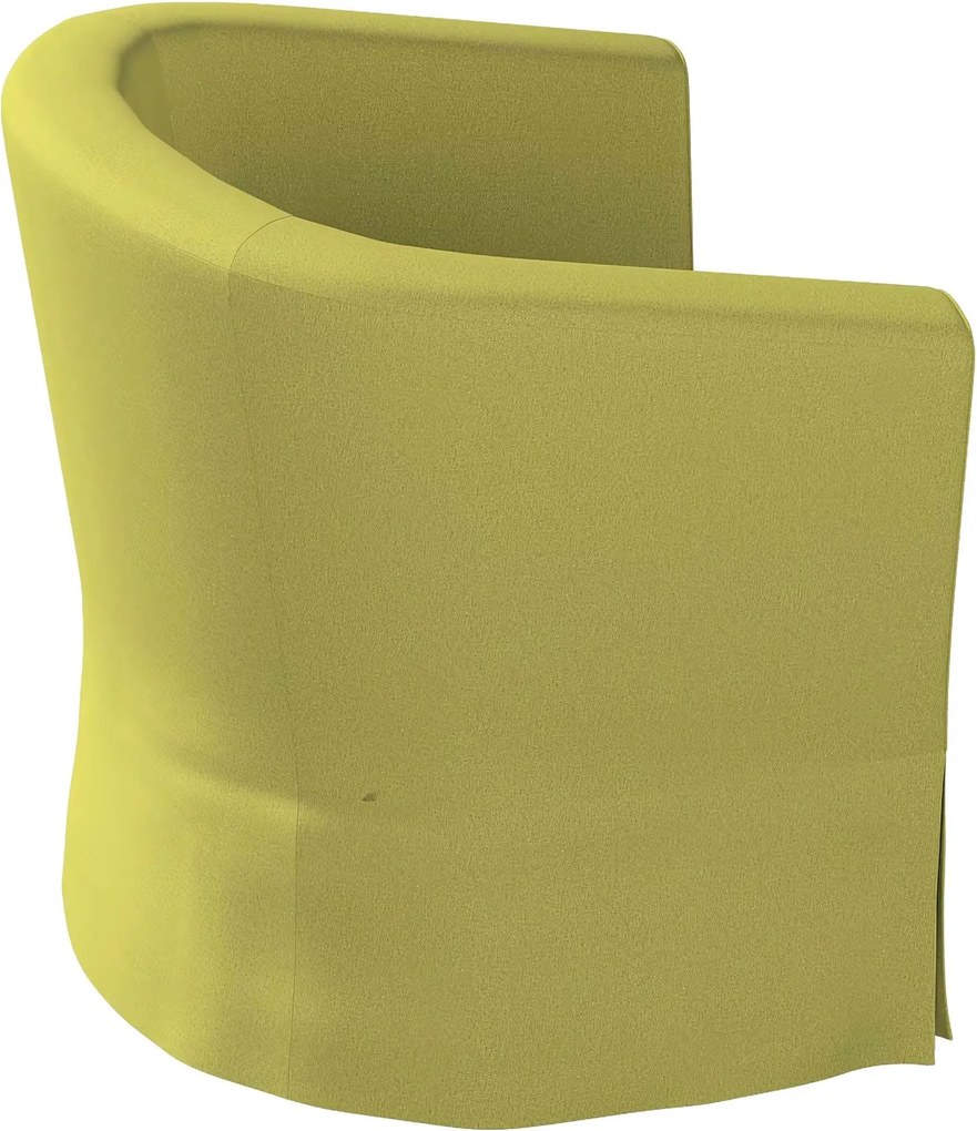 Potah na křeslo IKEA Ektorp Tullsta barva zelená látka lesklé, sametová