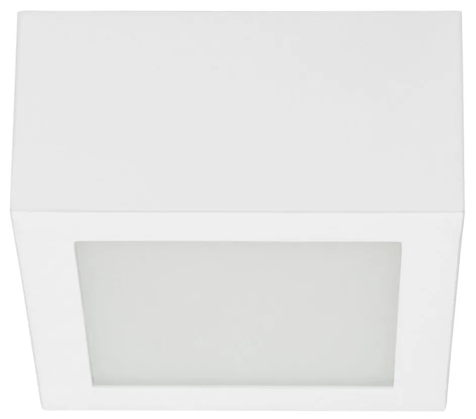 Linea Light 8227 Box_SQ, bílé stropní svítidlo 7W LED 3000K, 11x11cm