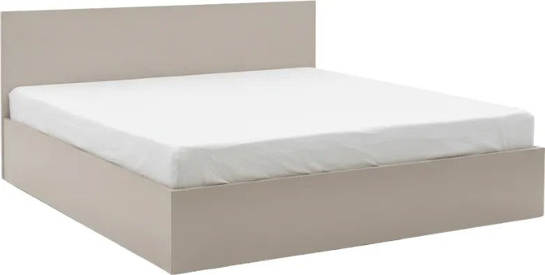 Postel SOFIA 160 x 200 cm, kašmírově béžová Rošt: Bez roštu, Matrace: Matrace Coco Maxi 20 cm