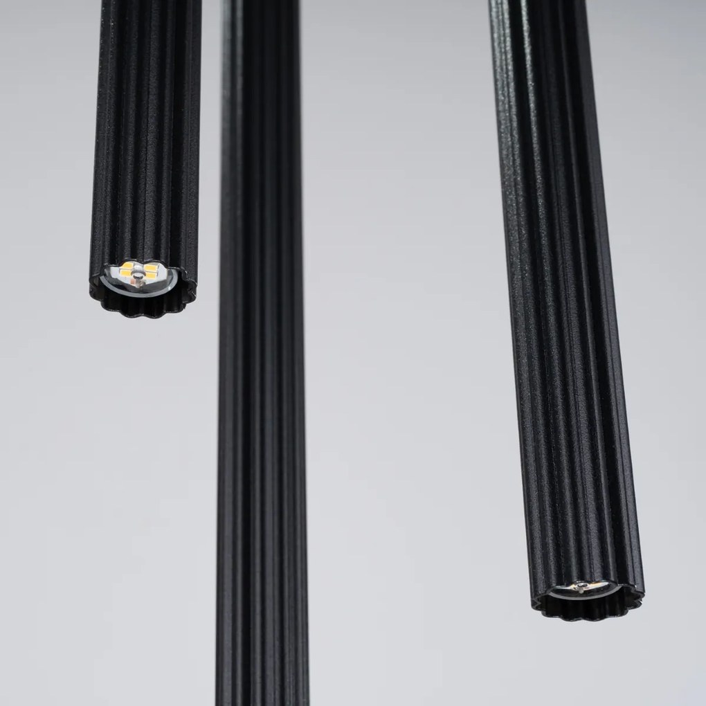 Sollux Lighting Závěsné svítidlo ARCHE 3P černé