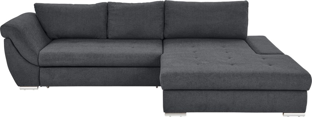 XXXLutz ROHOVÁ SEDAČKA, textil, šedá Carryhome - Sedací soupravy - 000812007501