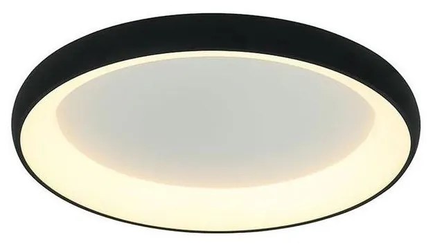 Zambelis 2056 - LED Stmívatelné stropní svítidlo LED/60W/230V pr. 80 cm černá