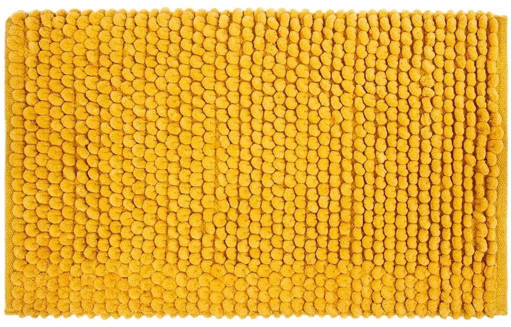 Boma Trading Koupelnová předložka Arya mustard, 50 x 80 cm