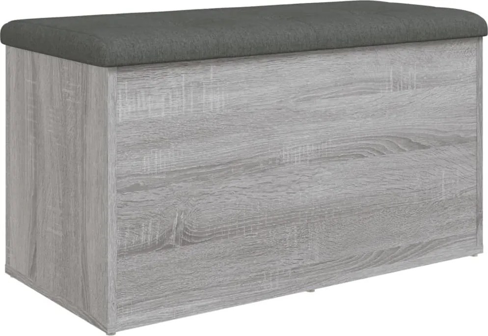 vidaXL Úložná lavice 82 x 42 x 45 cm kompozitní dřevo [835048] Barva: Betonová šedá