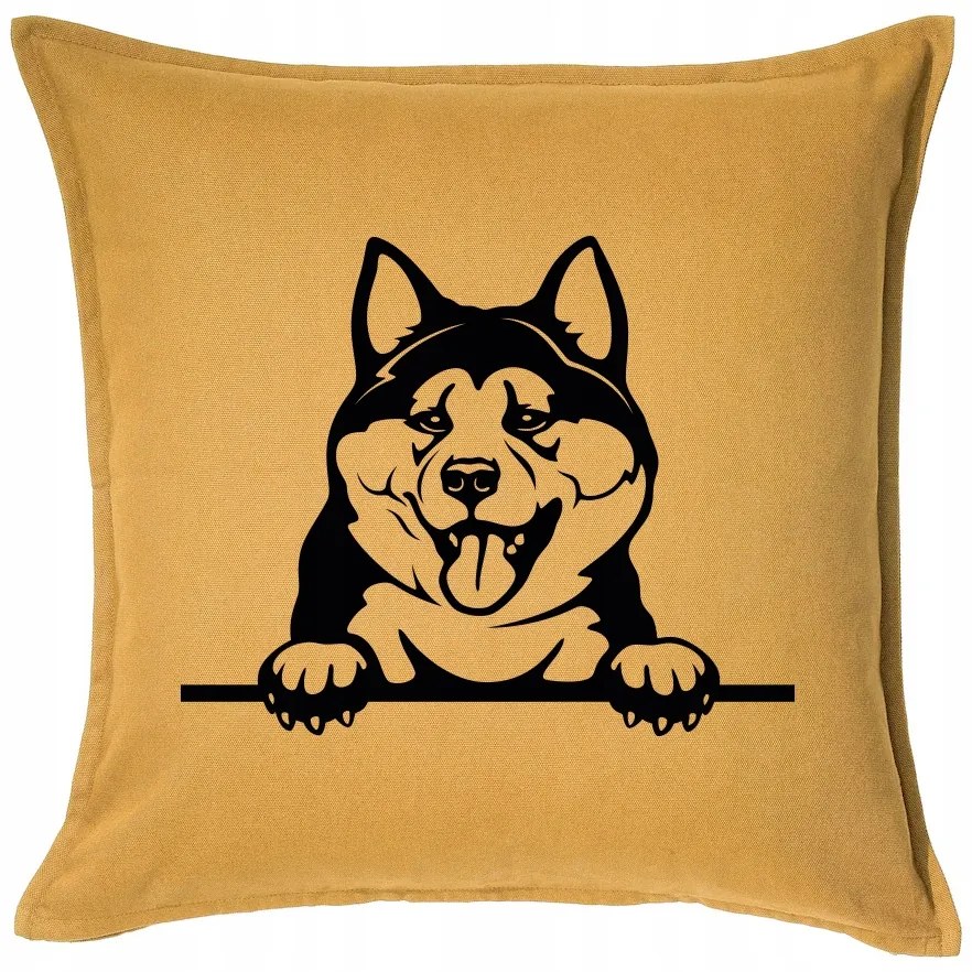 IKEA AKITA PES DOG PEJSEK polštář 50x50 dárek